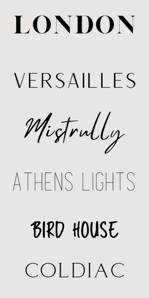 The Best Canva Fonts For Graphic Design Projects Blushcreated The Best Canva Fonts For Graphic Design Projects Blushcreated
