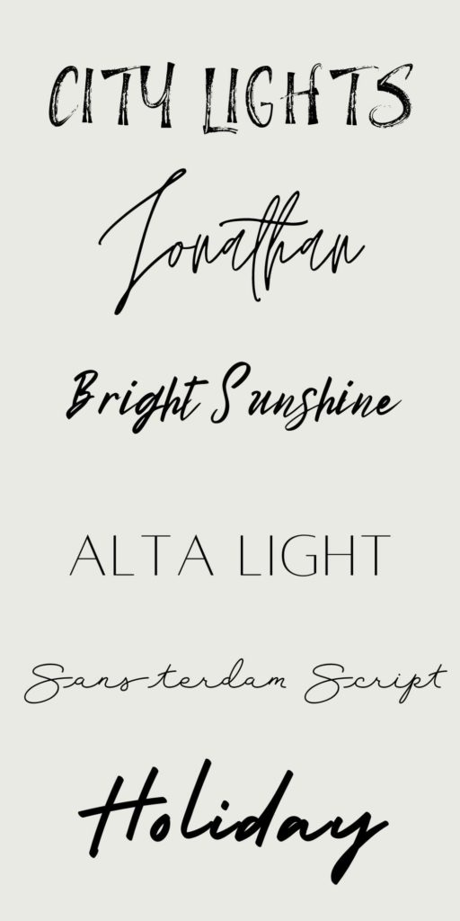 The Best Canva Fonts For Graphic Design Projects Blushcreated