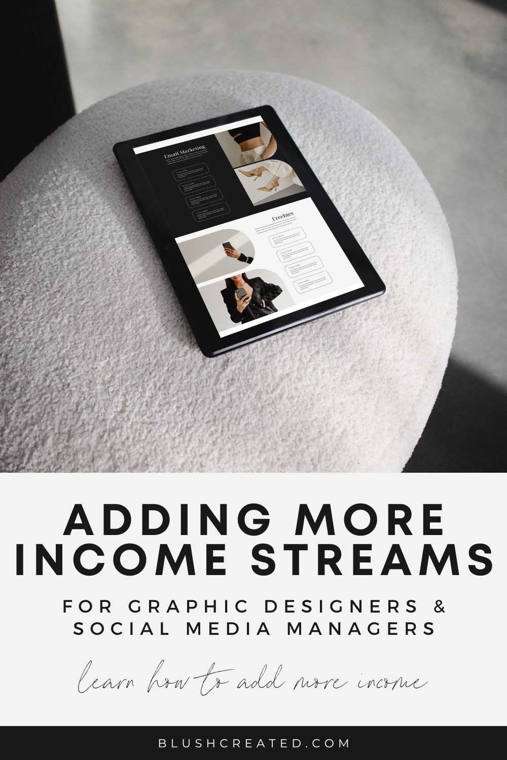 Multiple Income Streams as Creative Entrepreneur | Blush Created
