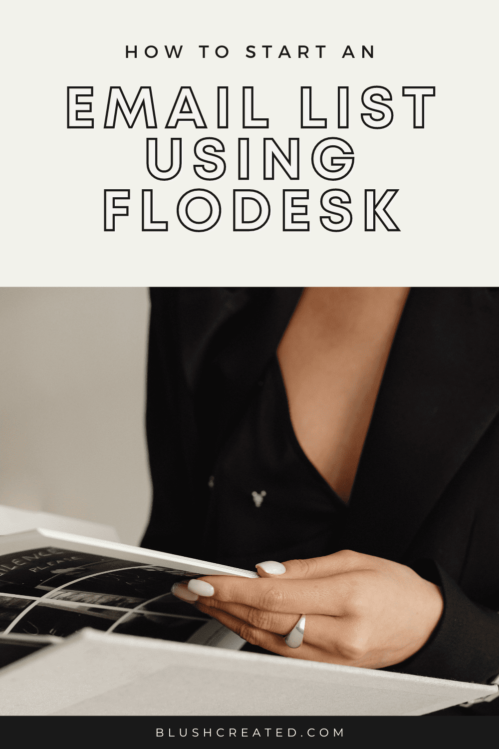 How to Start an Email List Using Flodesk | Blush Created