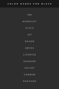 Color Names for Your Next Branding Project | Blush Created