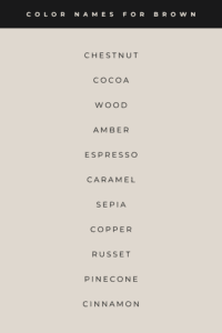 Color Names for Your Next Branding Project | Blush Created
