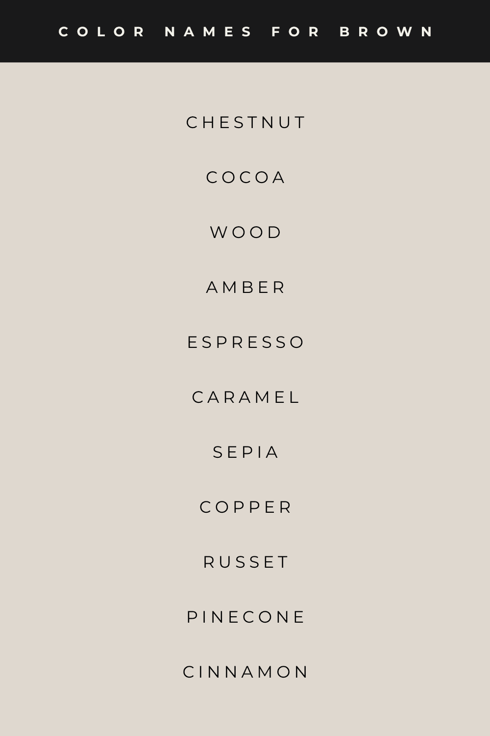 Color Names for Your Next Branding Project | Blush Created