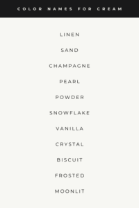 Color Names for Your Next Branding Project | Blush Created