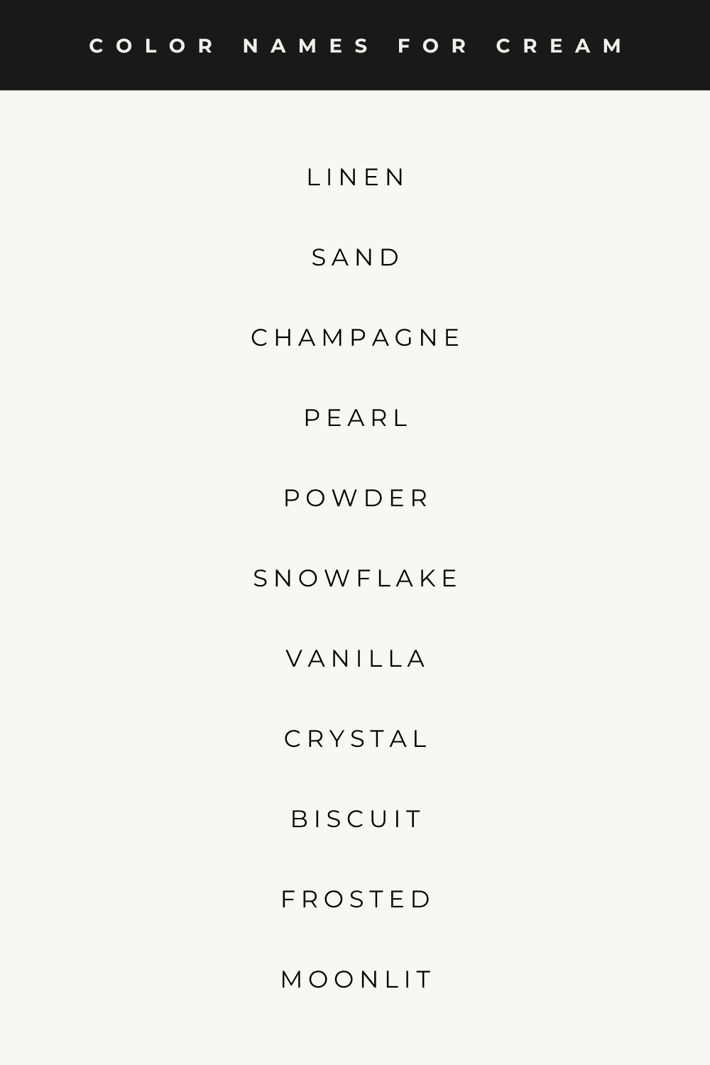 Color Names for Your Next Branding Project | Blush Created